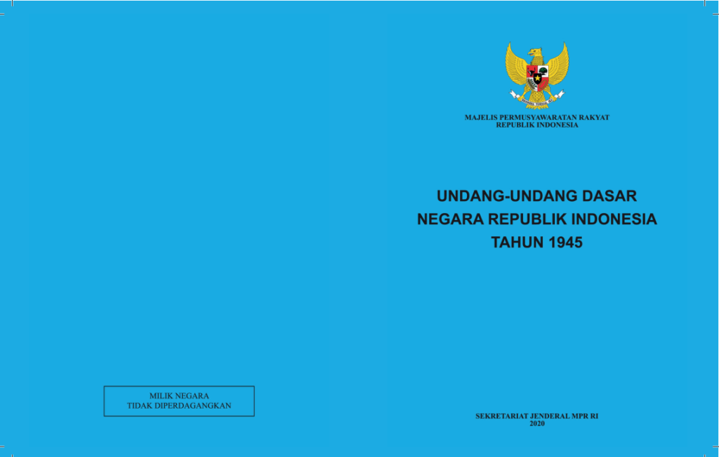 UUD 1945 Konstitusi Terbanyak di Dunia Sebut Kata “Tuhan” dan “Agama ...